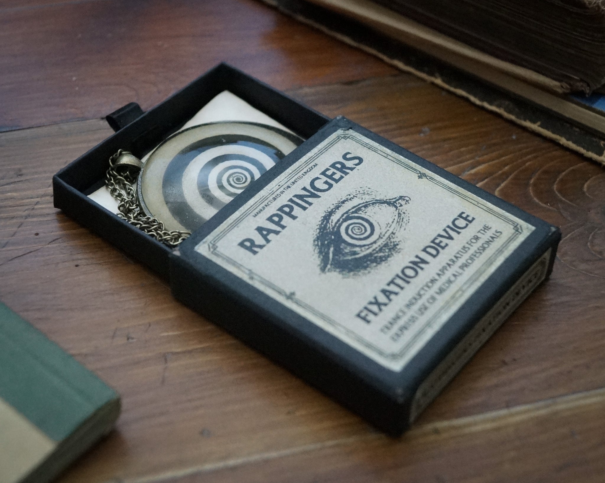 Hypnotic Spiral Pendulum Necklace – Shawcross Yard